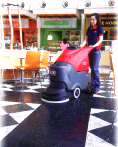 เคลนโก้ - รถขัดพื้น KLENCO LAVA 501B/C Scrubber(No.1002)