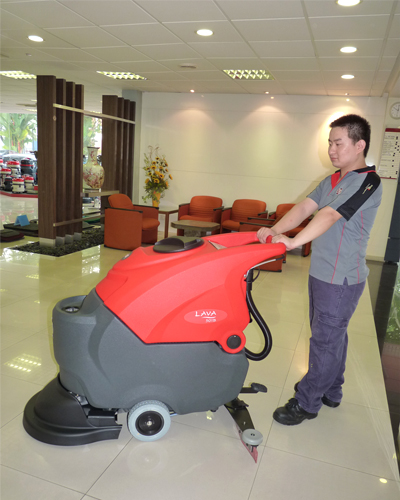 เคลนโก้ - รถขัดพื้น KLENCO LAVA 501B/C Scrubber(No.1002)